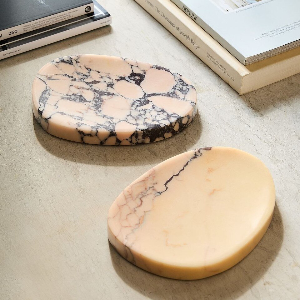 Asymmetrical Marble Tray | West Elm Australia